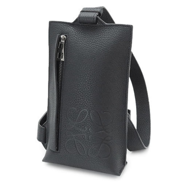 Loewe | Bags | Loewe Crossbody Bag Shoulder Bag Vertical T Pocket Black ...